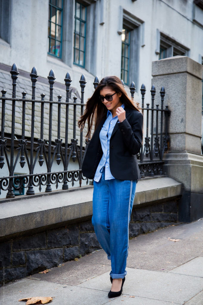 How to Dress Up Drawstring Pants