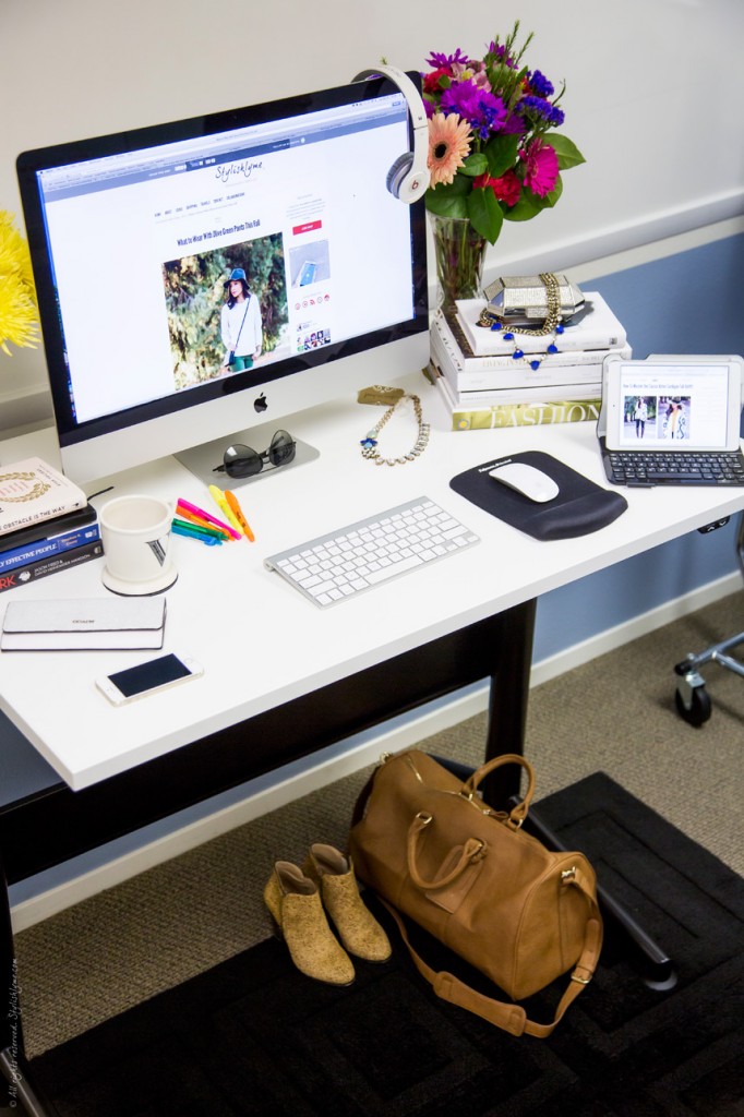 The Ultimate Blogger Standing Desk