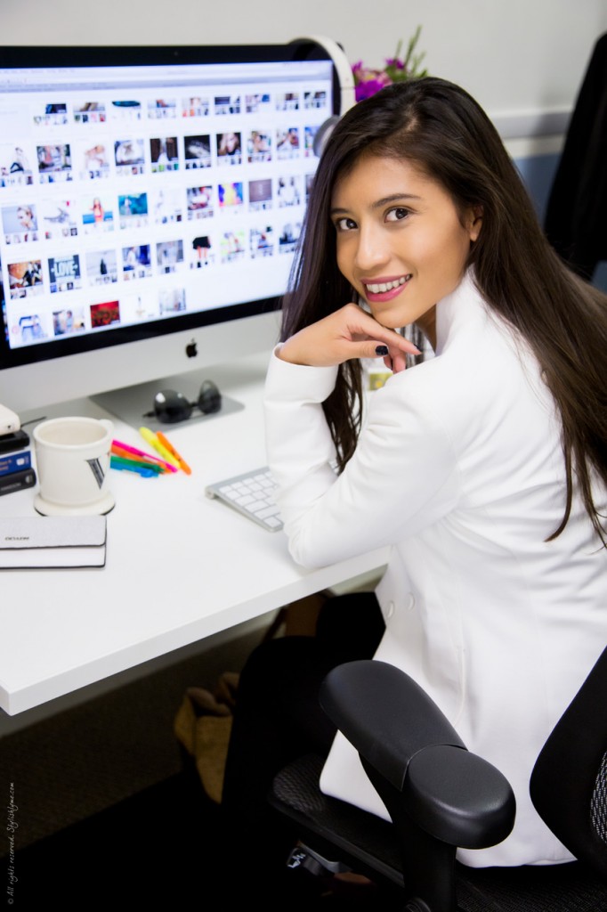The Ultimate Blogger Standing Desk