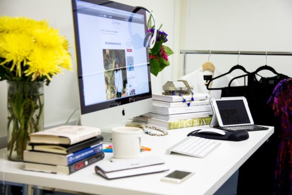 The Ultimate Blogger Standing Desk